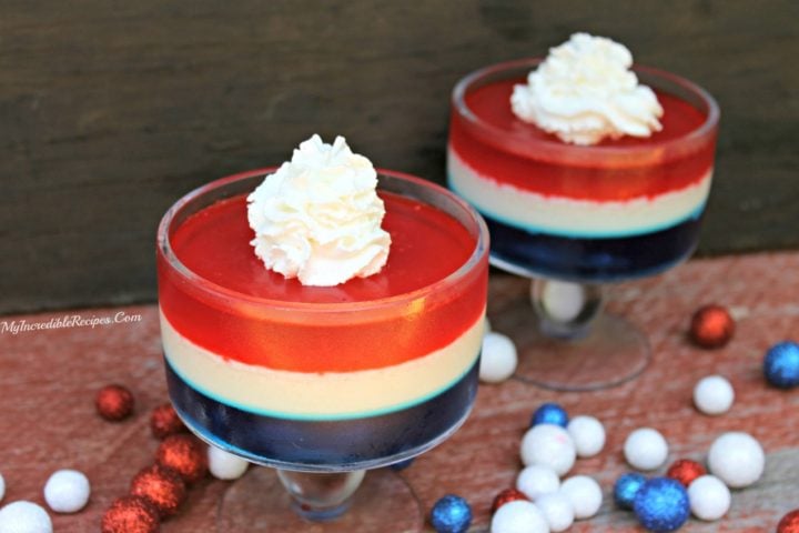 Layered Patriotic Parfait! - My Incredible Recipes