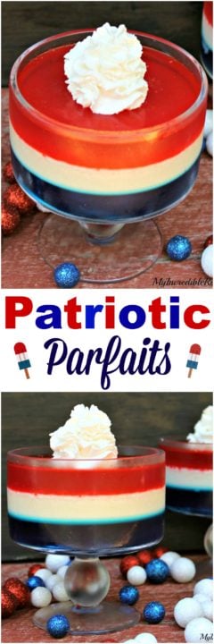 Layered Patriotic Parfait! - My Incredible Recipes