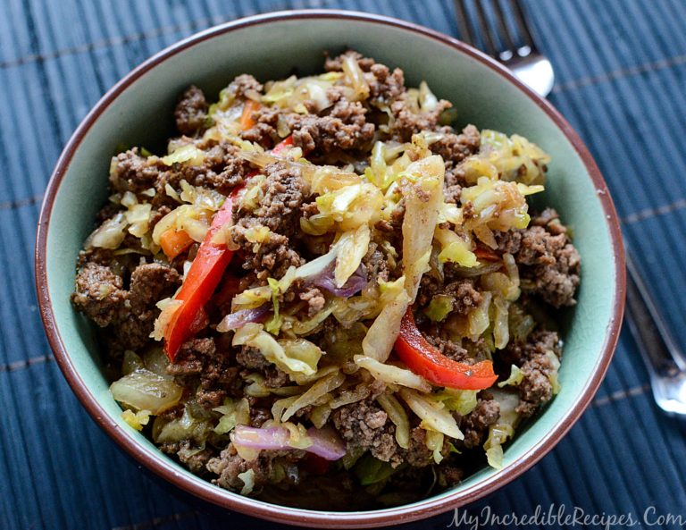 Easy Asian Beef & Cabbage Stir Fry! - My Incredible Recipes