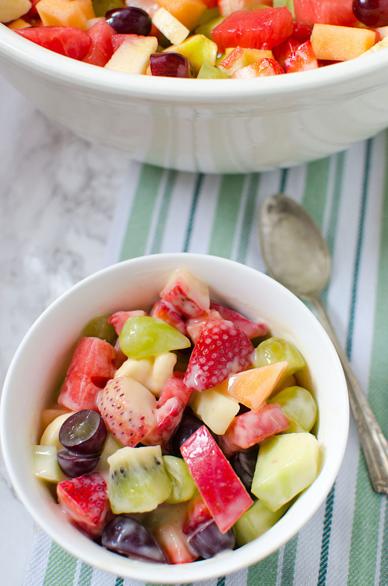 Strawberry Kiwi Melon Fruit Salad! - My Incredible Recipes