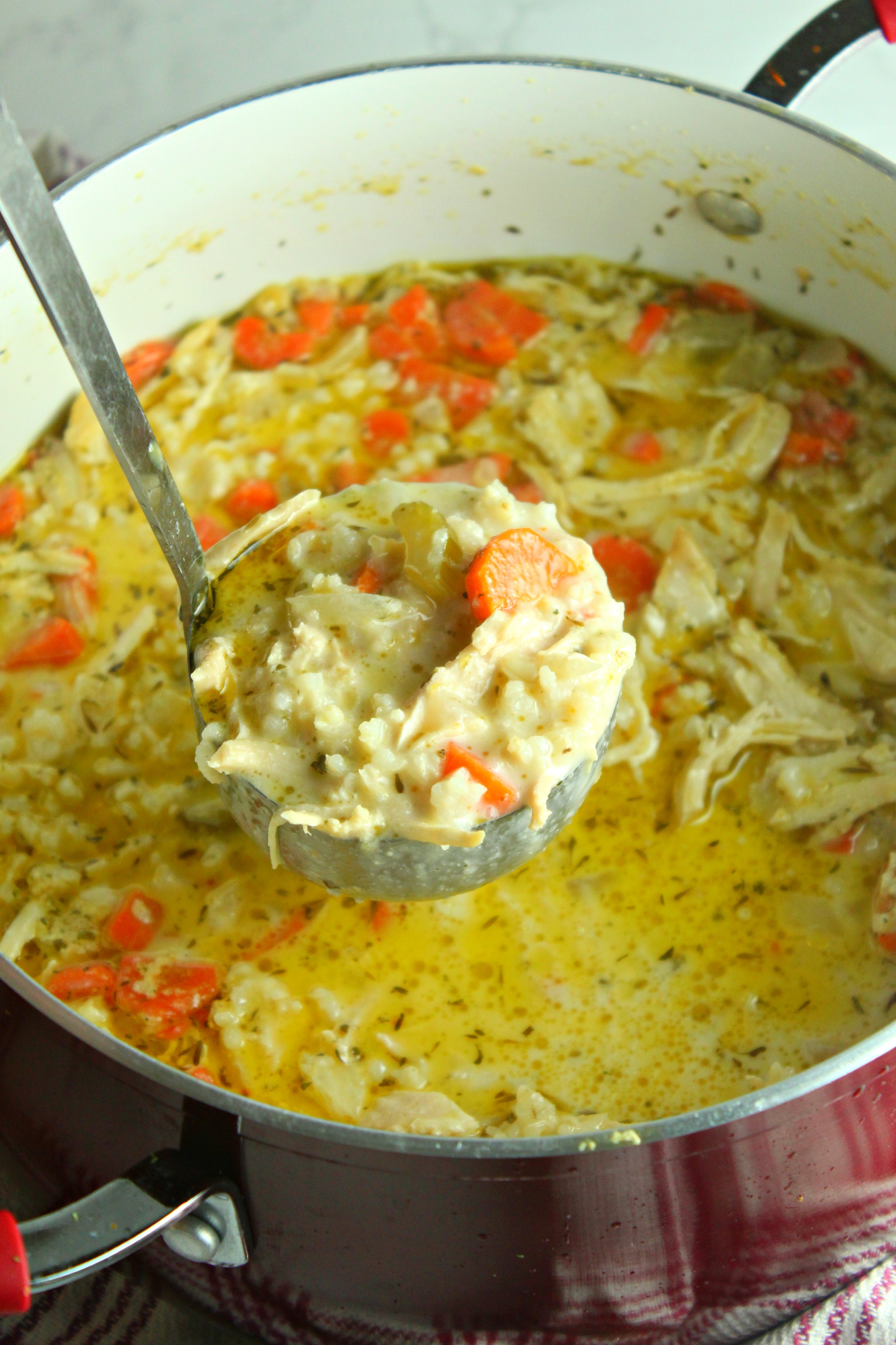Easy Chicken Rice Soup