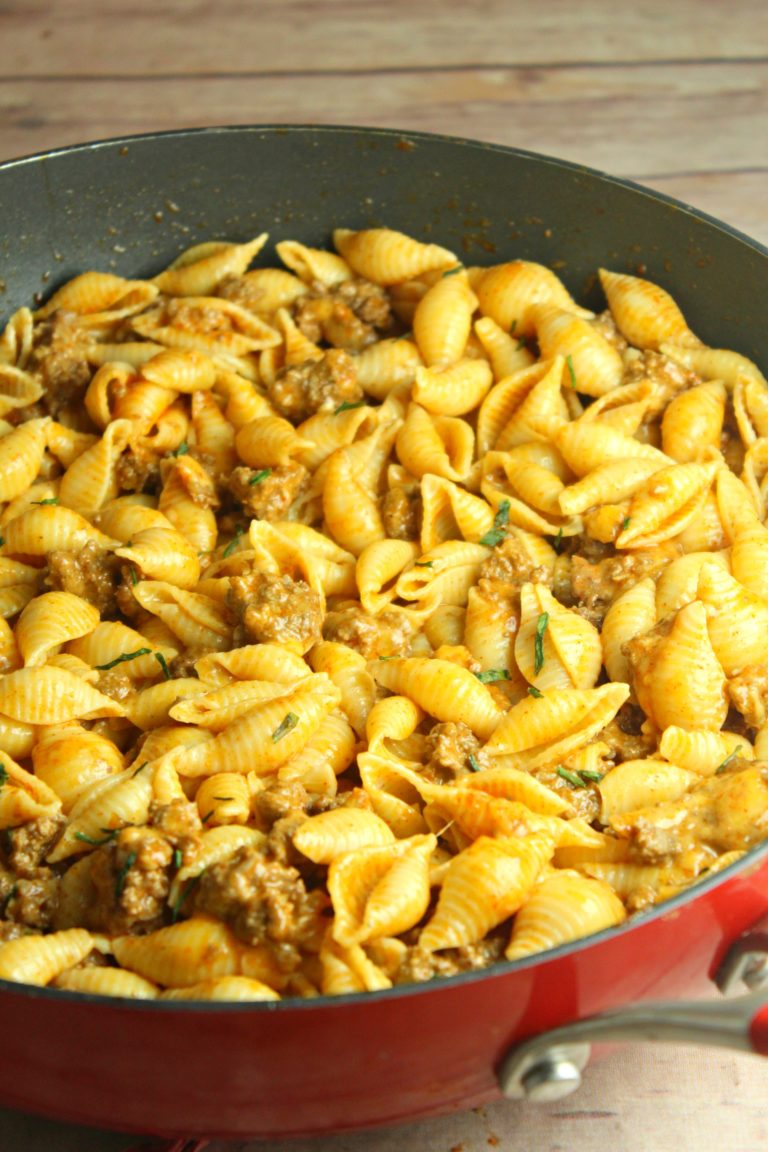Cheesy Taco Pasta Shells! - My Incredible Recipes