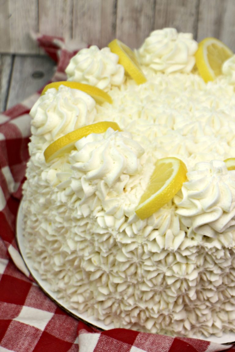 Italian Lemon Drop Cake with Lemon Buttercream Frosting - My Incredible ...