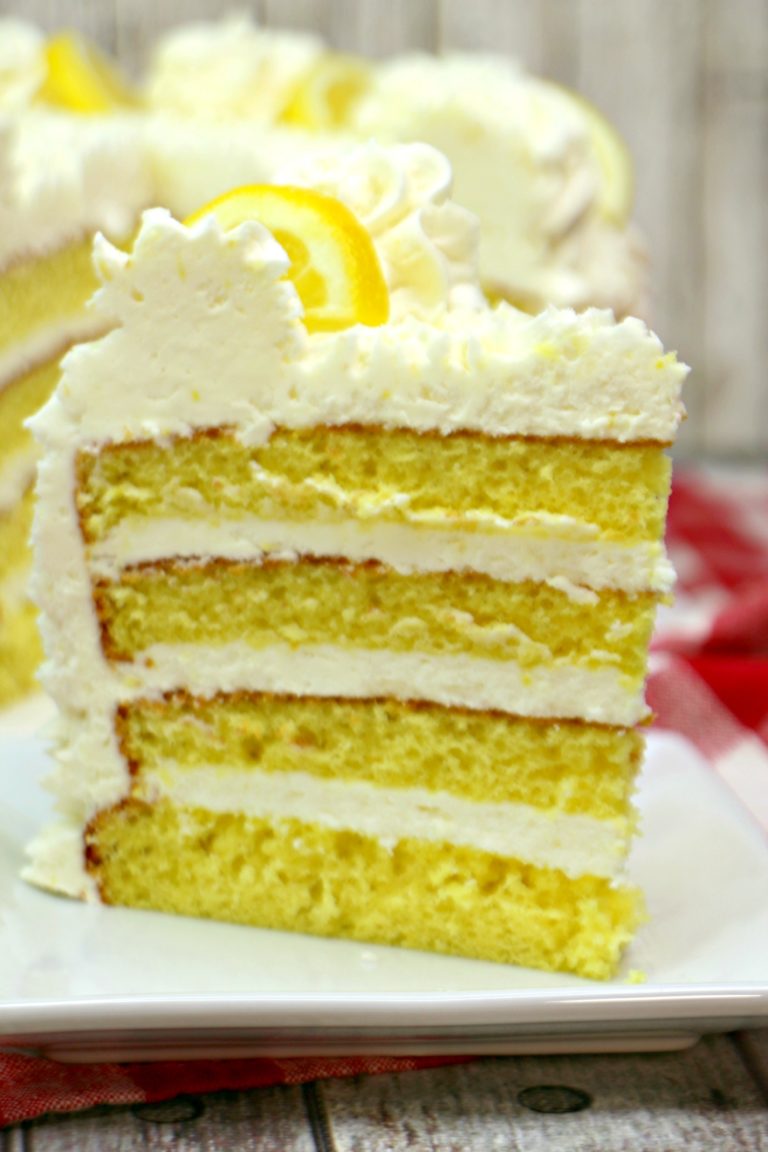 Italian Lemon Drop Cake with Lemon Buttercream Frosting - My Incredible ...