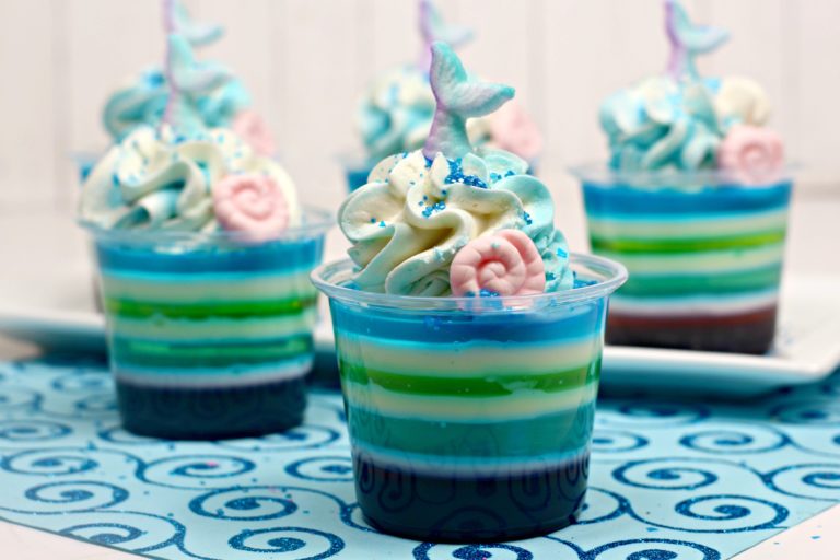 Mermaid Jello Shots! - My Incredible Recipes