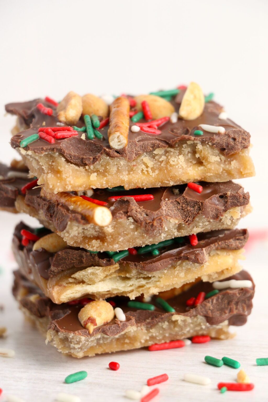 Pretzel Peanut Cracker Toffee - My Incredible Recipes
