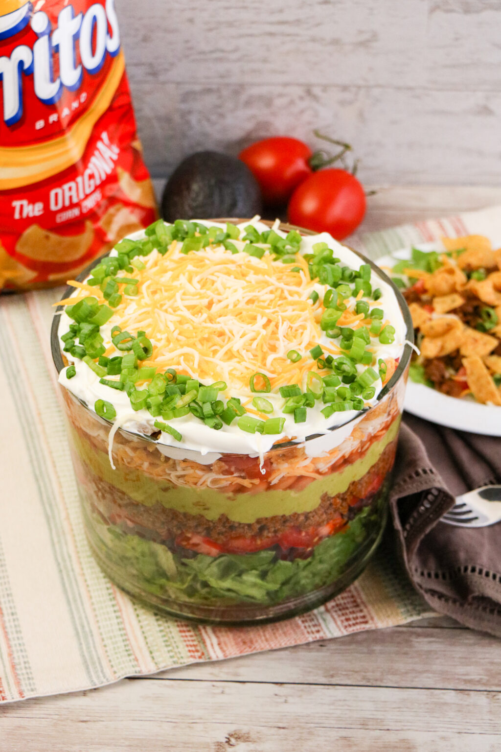 Taco Salad Trifle - My Incredible Recipes