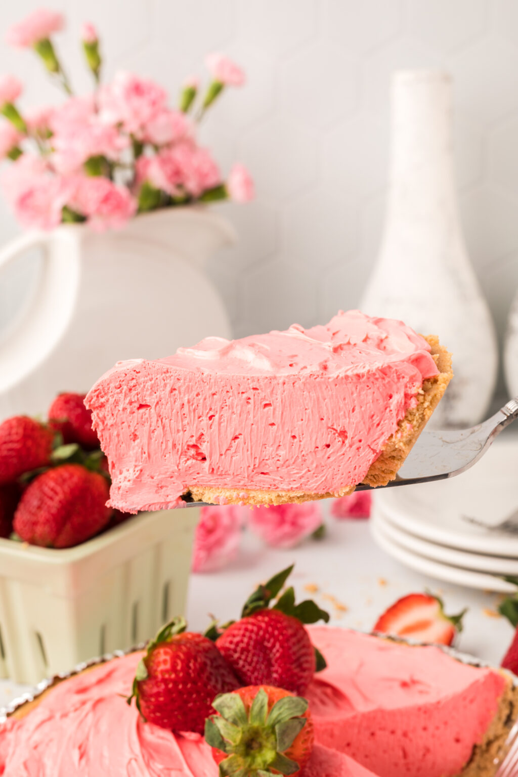 Strawberry Kool Aid Pie (No Bake) Only 4 Ingredients! - My Incredible ...