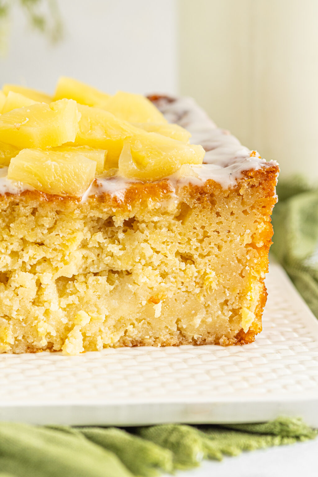 Pineapple Loaf Cake with Pineapple Glaze - My Incredible Recipes