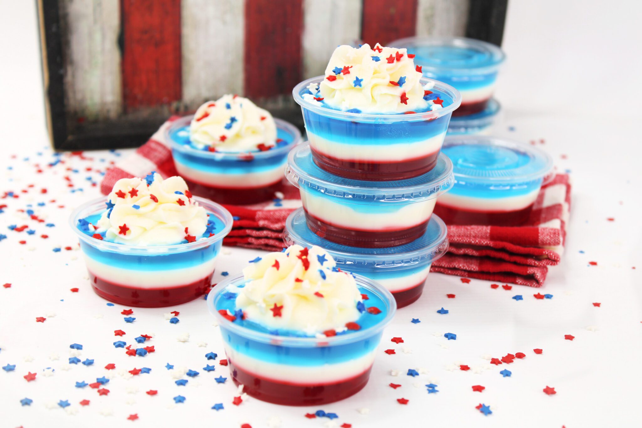 Bomb Pop Jello Shot - My Incredible Recipes