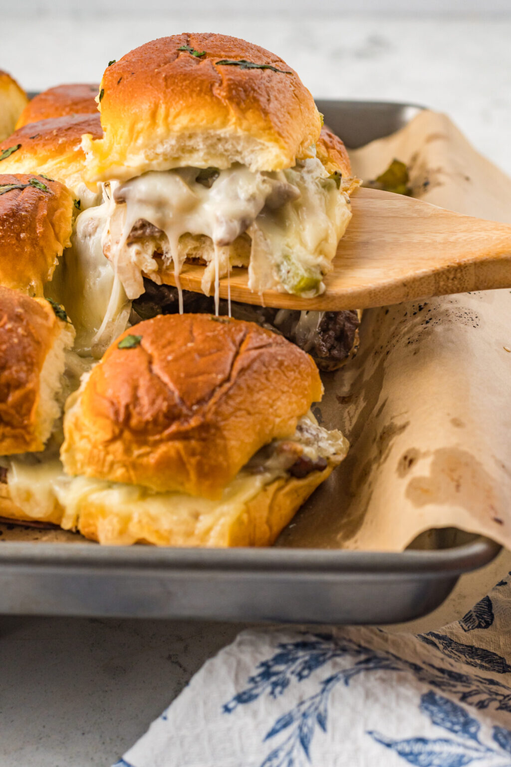 Philly Cheesesteak Sliders - My Incredible Recipes