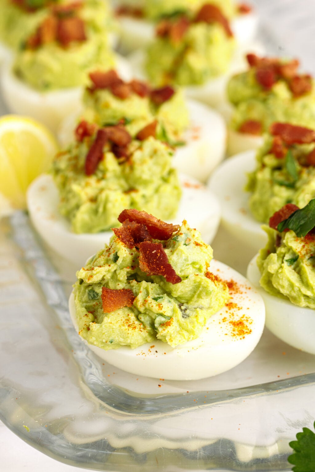 Avocado Deviled Eggs - My Incredible Recipes