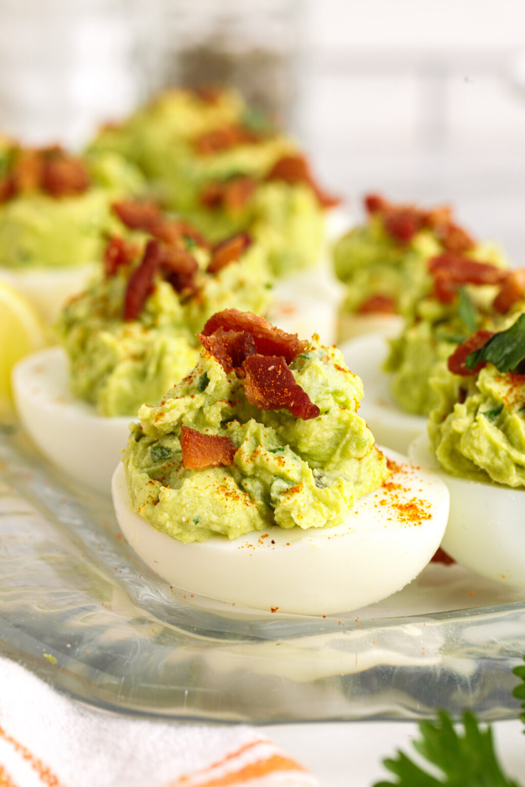 Avocado Deviled Eggs - My Incredible Recipes