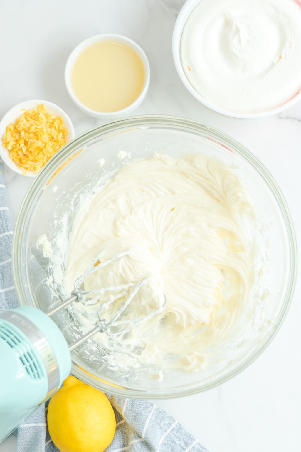 No Bake Lemon Cheesecake Pie - My Incredible Recipes