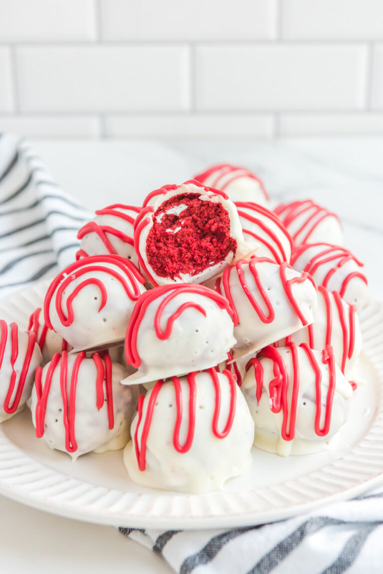 Red Velvet Cake Balls - My Incredible Recipes