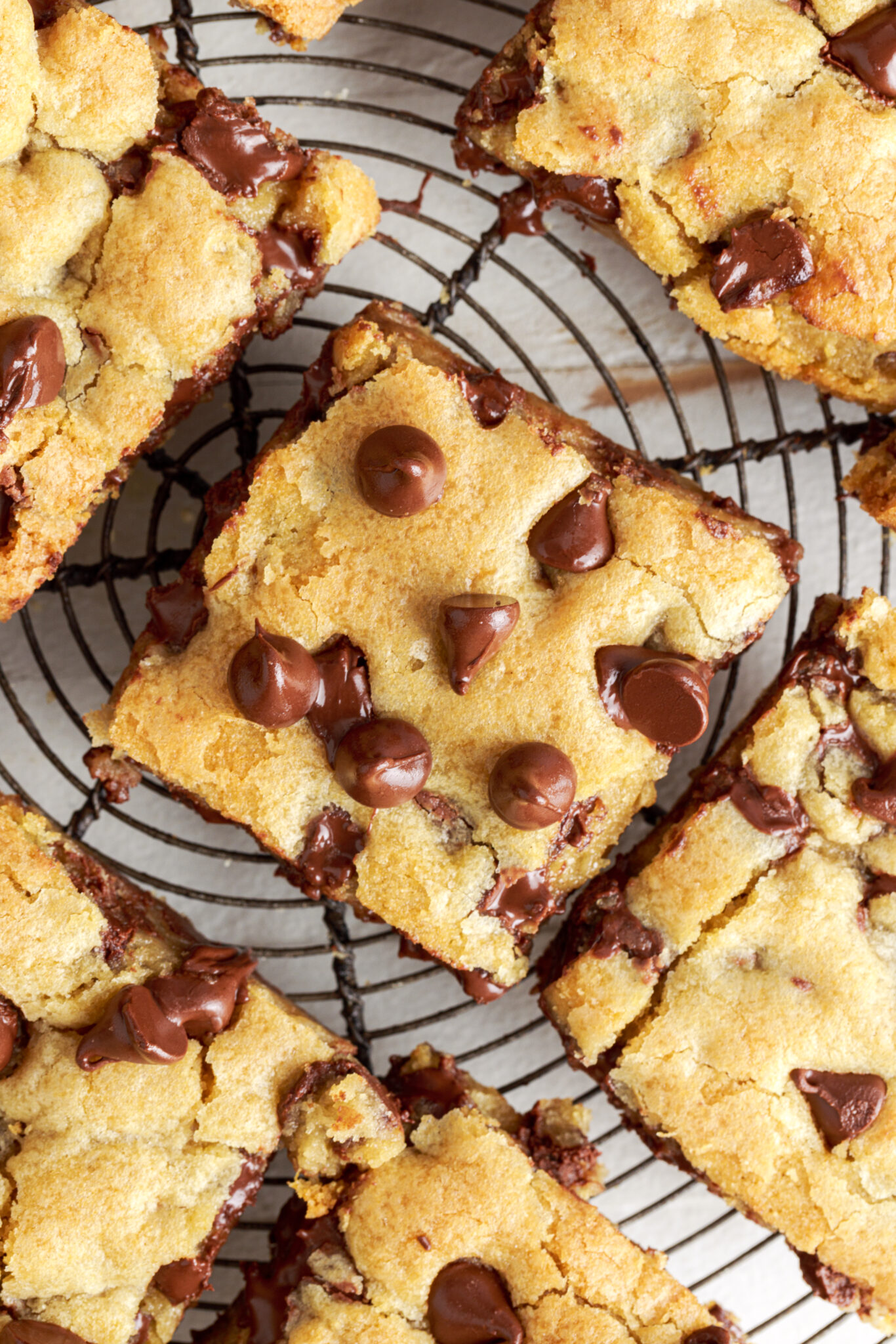 Gooey Chocolate Chip Cookie Bars - My Incredible Recipes