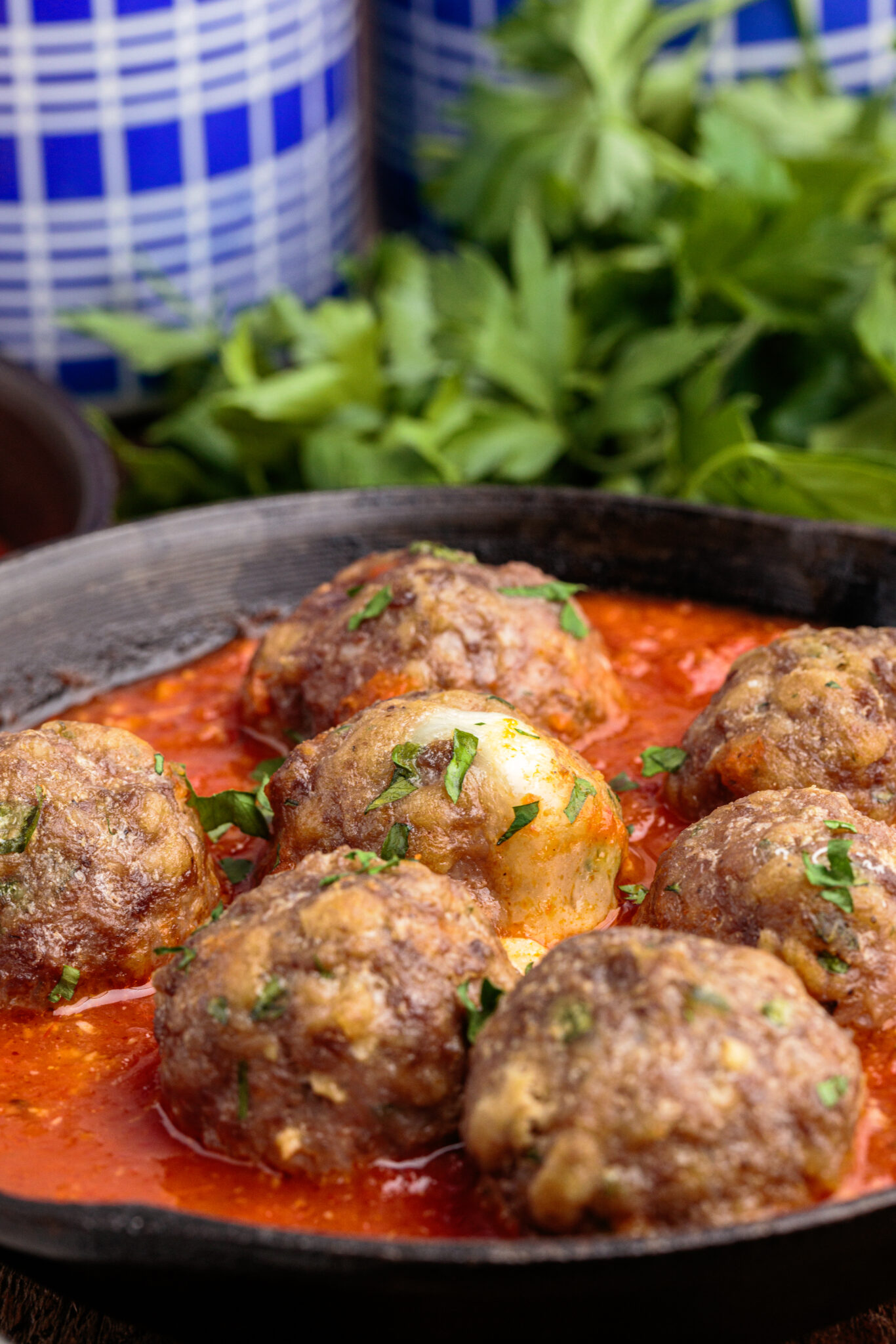 Mozzarella Stuffed Meatballs - My Incredible Recipes