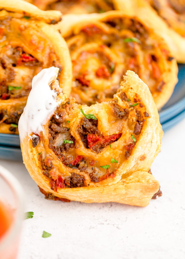 Taco Pinwheels - My Incredible Recipes
