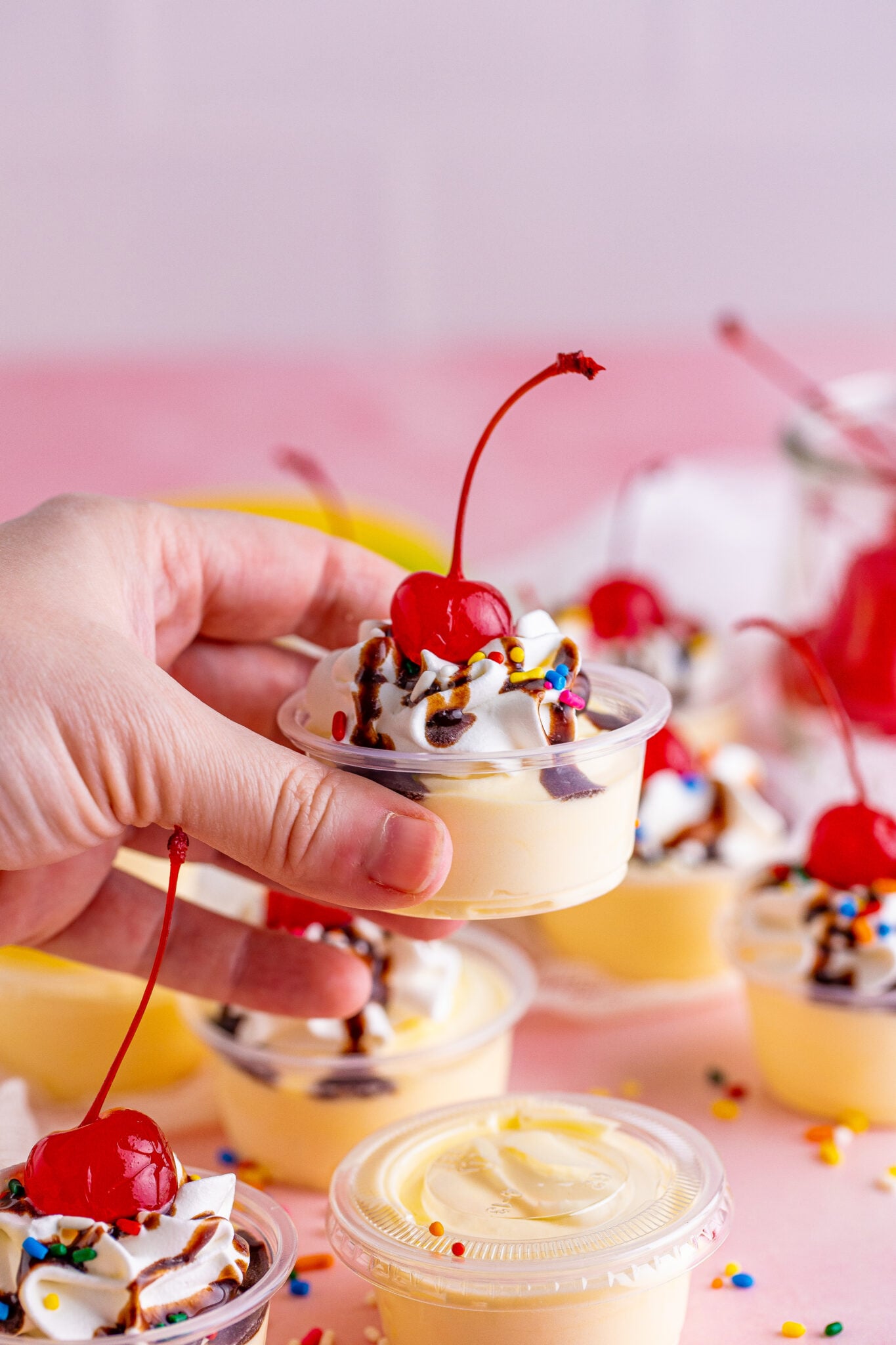 Banana Split Shots - My Incredible Recipes