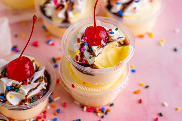 Banana Split Shots - My Incredible Recipes
