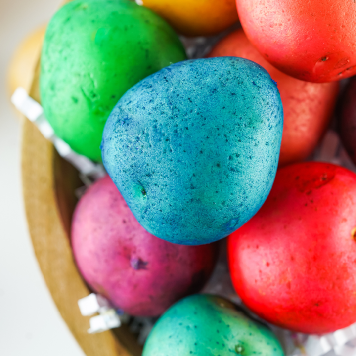 Dyed Easter Egg Potatoes - My Incredible Recipes