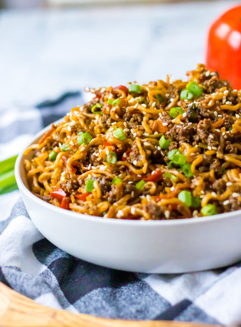 Slow Cooker Beef Ramen Noodles - My Incredible Recipes