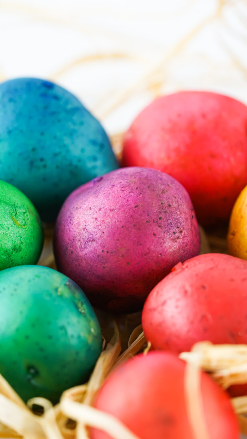 Dyed Easter Egg Potatoes - My Incredible Recipes