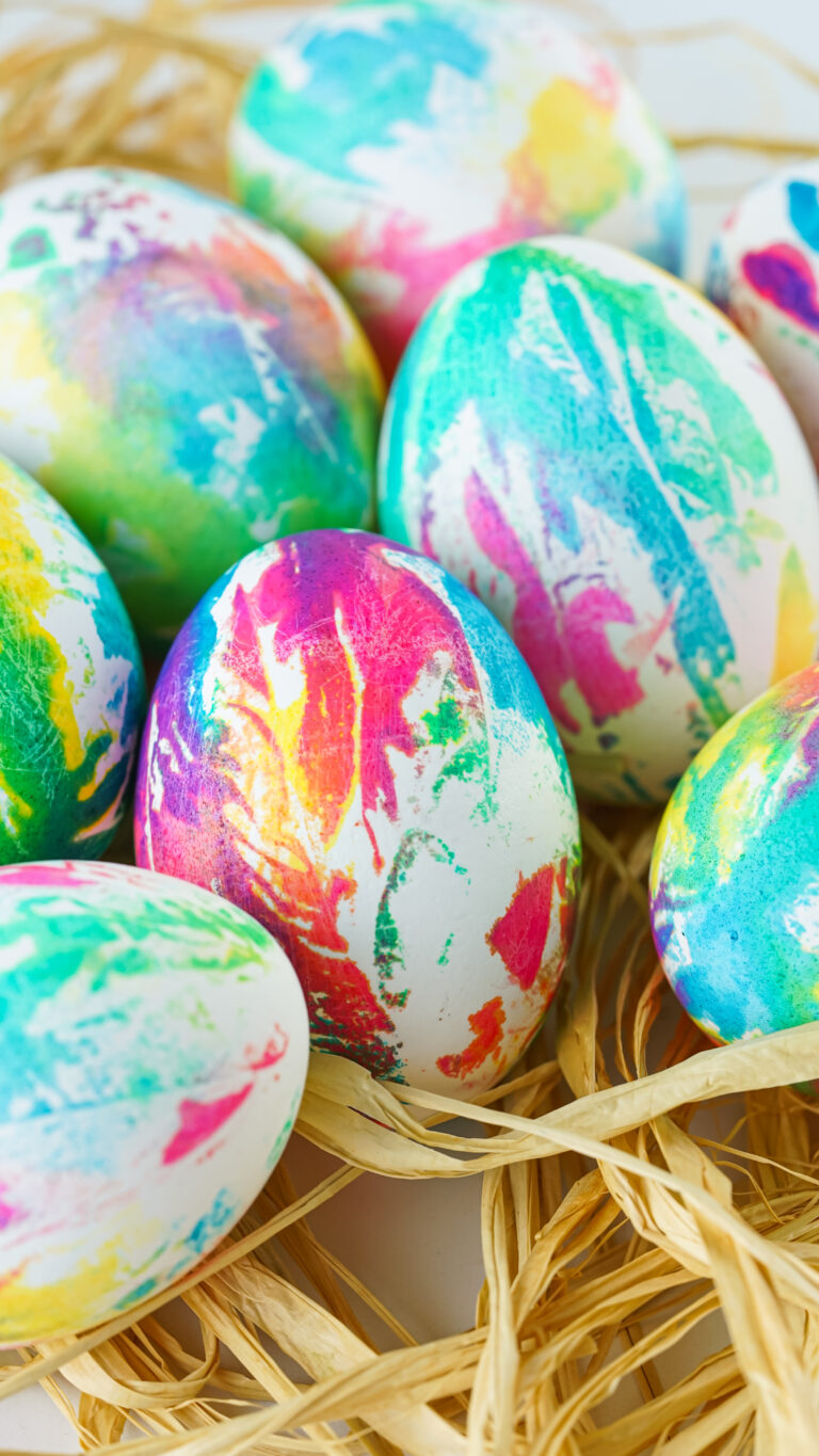 Tie Dye Easter Eggs - My Incredible Recipes