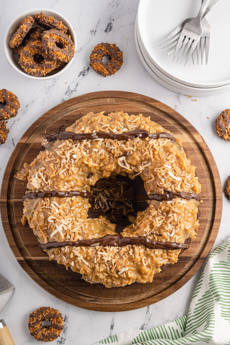 Samoa Cake - My Incredible Recipes