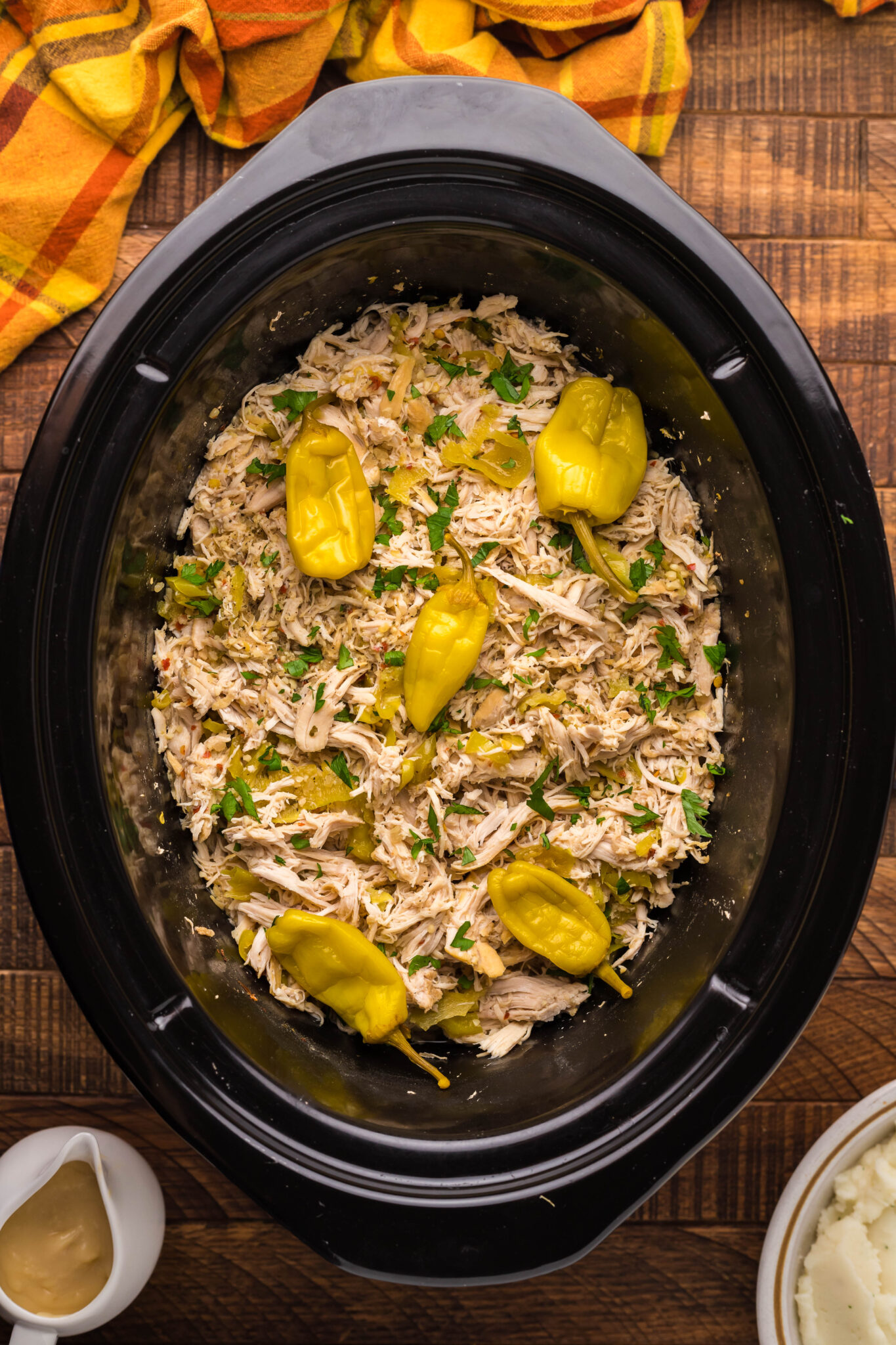 Slow Cooker Mississippi Chicken - My Incredible Recipes