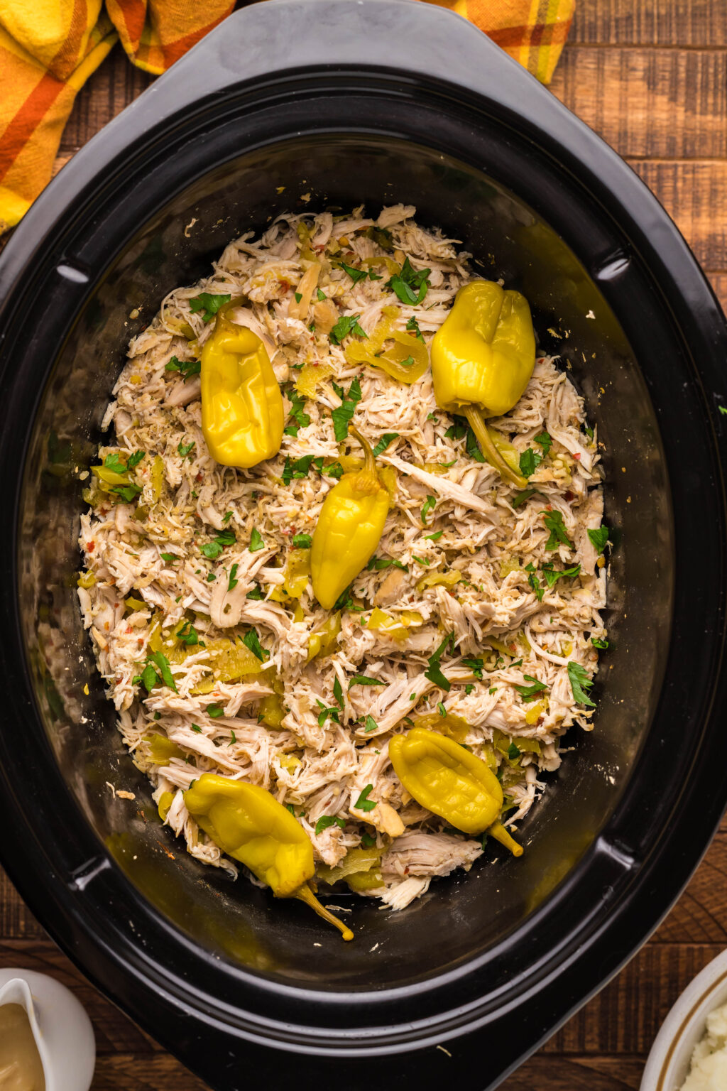 Slow Cooker Mississippi Chicken - My Incredible Recipes
