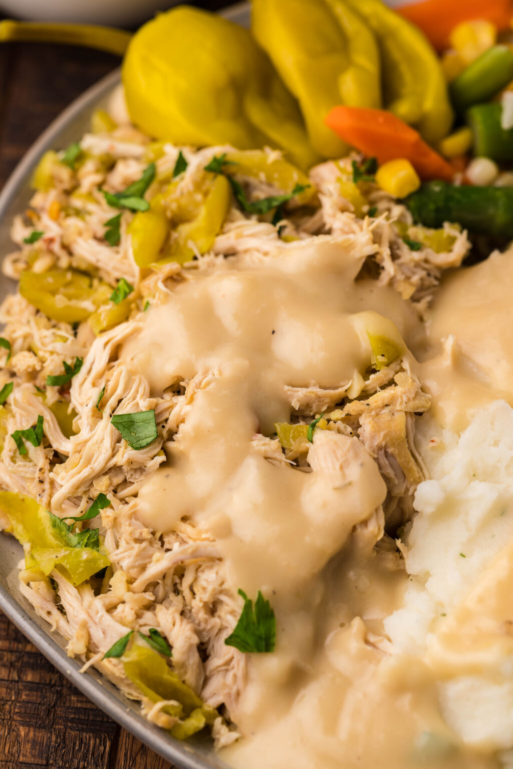 Slow Cooker Mississippi Chicken - My Incredible Recipes