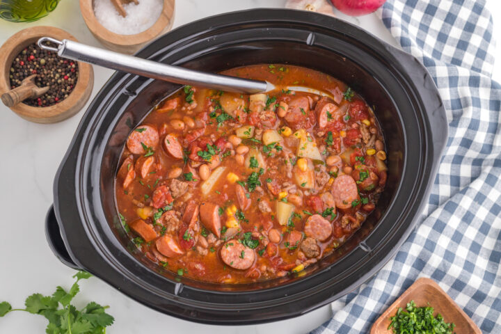 Slow Cooker Texas Cowboy Stew - My Incredible Recipes