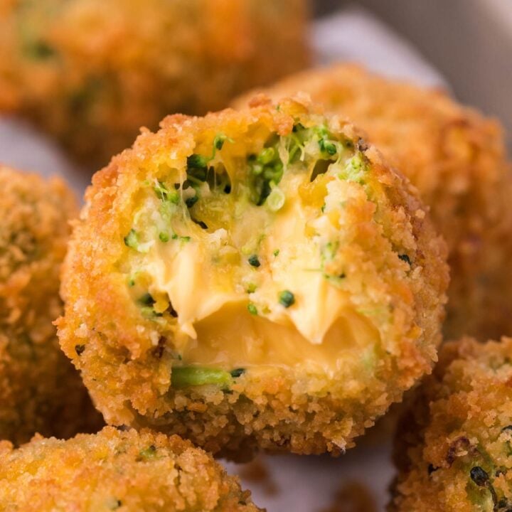 Cheesy Fried Broccoli Bites - My Incredible Recipes
