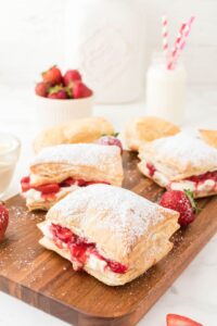 Strawberry Flaky Puffs (Pick Em Ups!) - My Incredible Recipes