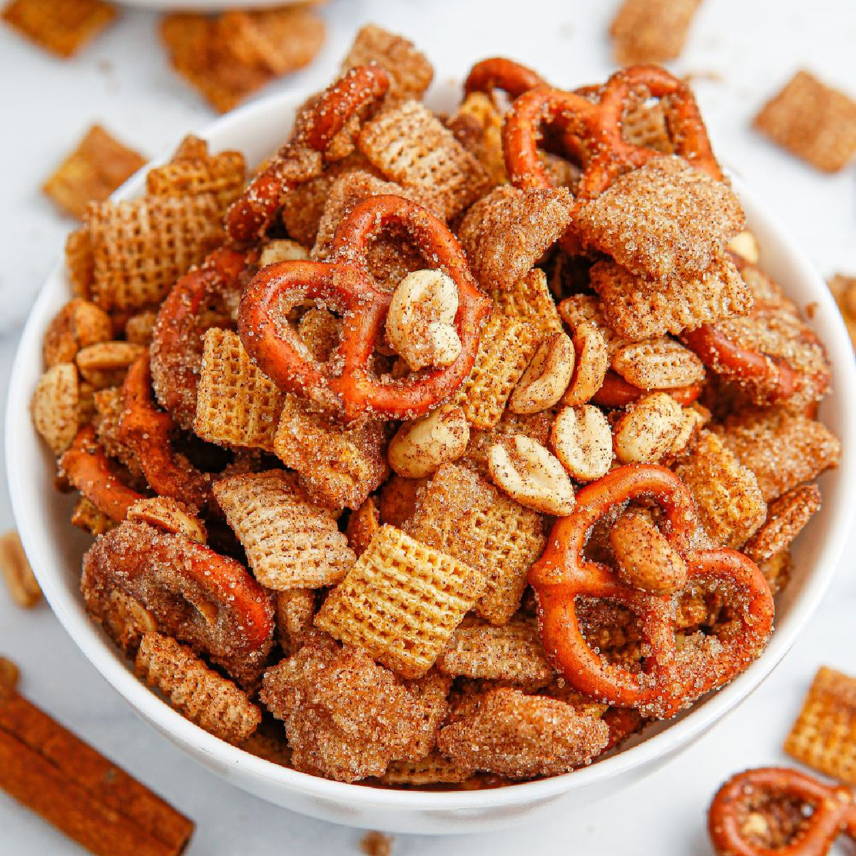 Churro Chex Mix - My Incredible Recipes