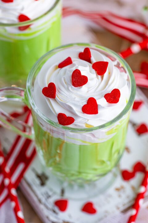 Grinch Hot Chocolate - My Incredible Recipes