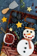 Snowman Charcuterie Board - My Incredible Recipes