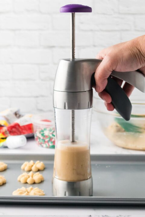 Christmas Spritz Cookies - My Incredible Recipes