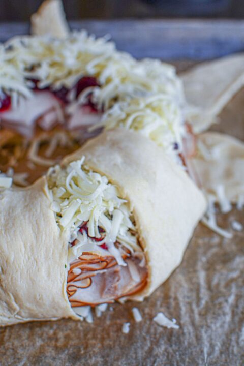 Turkey Crescent Roll Ring - My Incredible Recipes