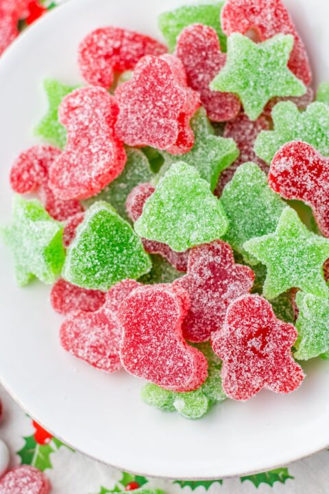Christmas Gumdrops - My Incredible Recipes
