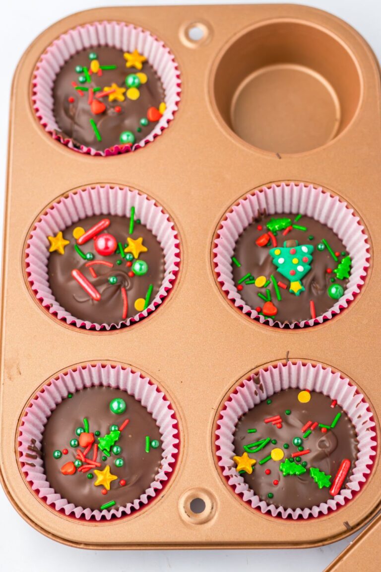 Christmas Peanut Butter Cups - My Incredible Recipes