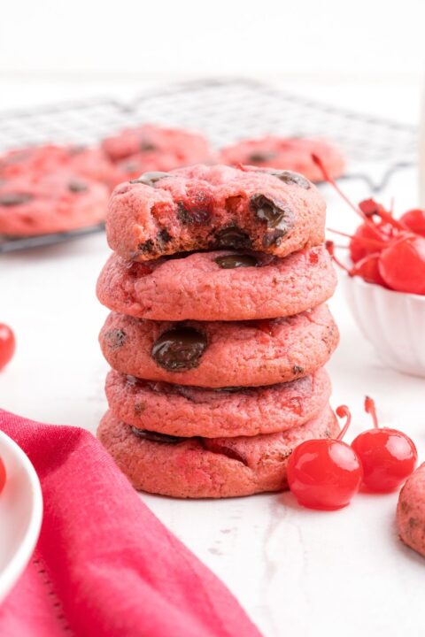 Cherry Chocolate Chip Cookies - My Incredible Recipes