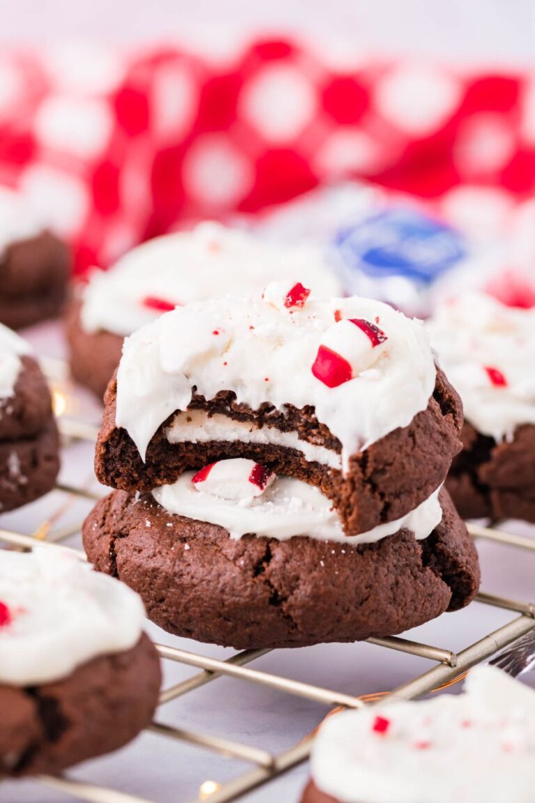 Stuffed Peppermint Patty Cookies - My Incredible Recipes