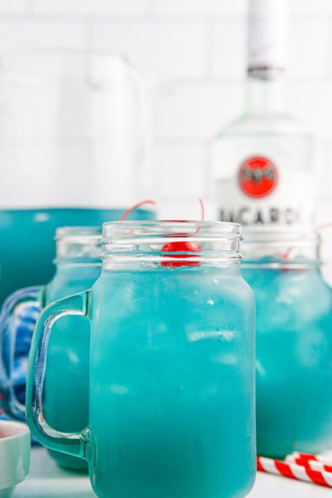 Boozy Blue Hawaiian Punch - My Incredible Recipes