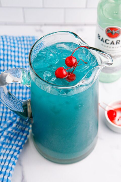 Boozy Blue Hawaiian Punch - My Incredible Recipes
