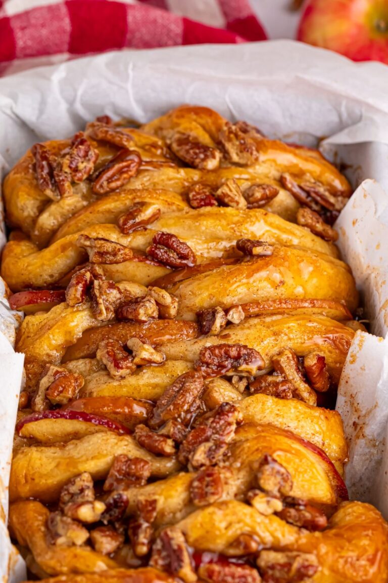 Apple Pie Pull Apart Bread - My Incredible Recipes