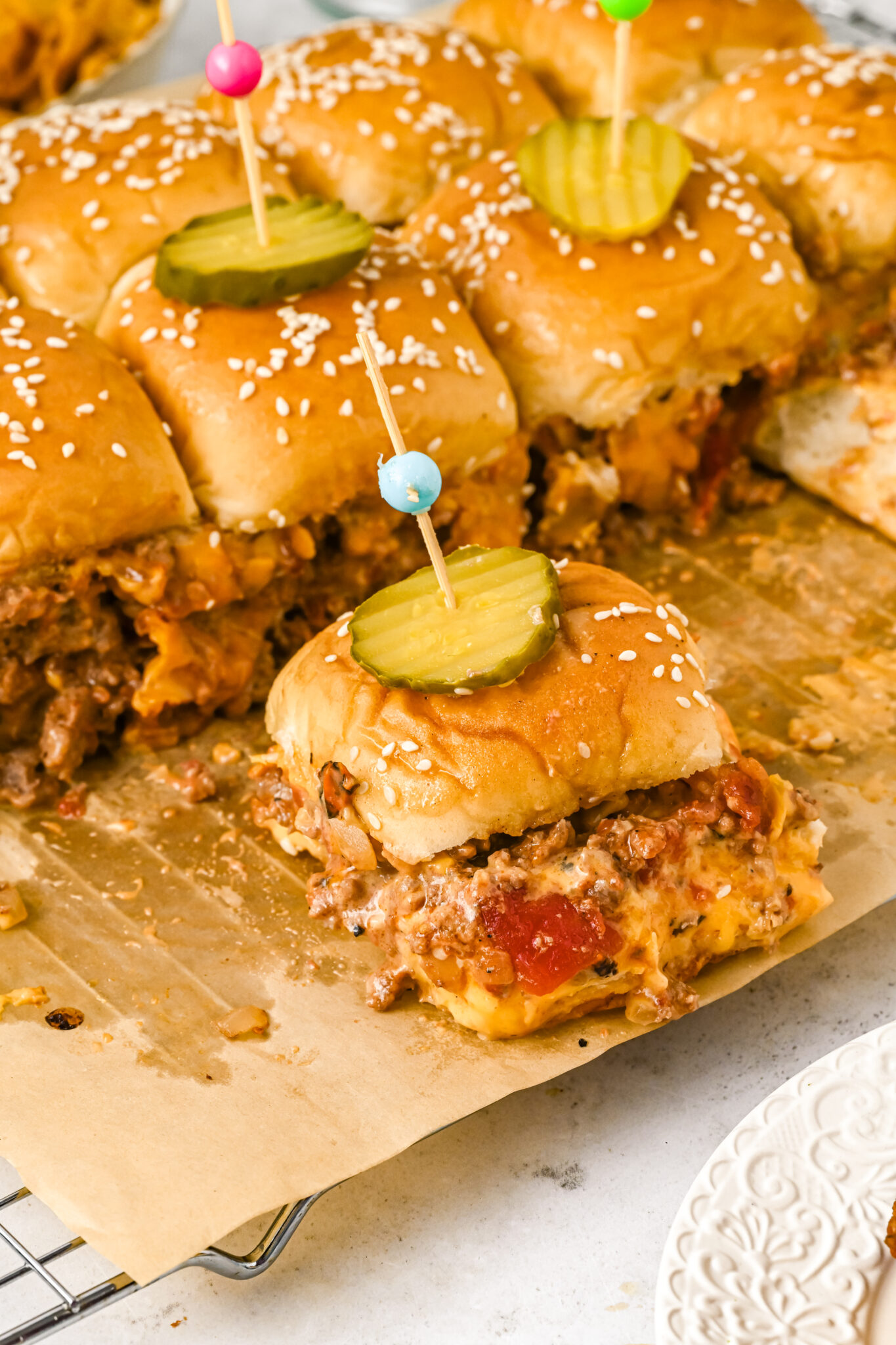 Cheeseburger Sliders - My Incredible Recipes