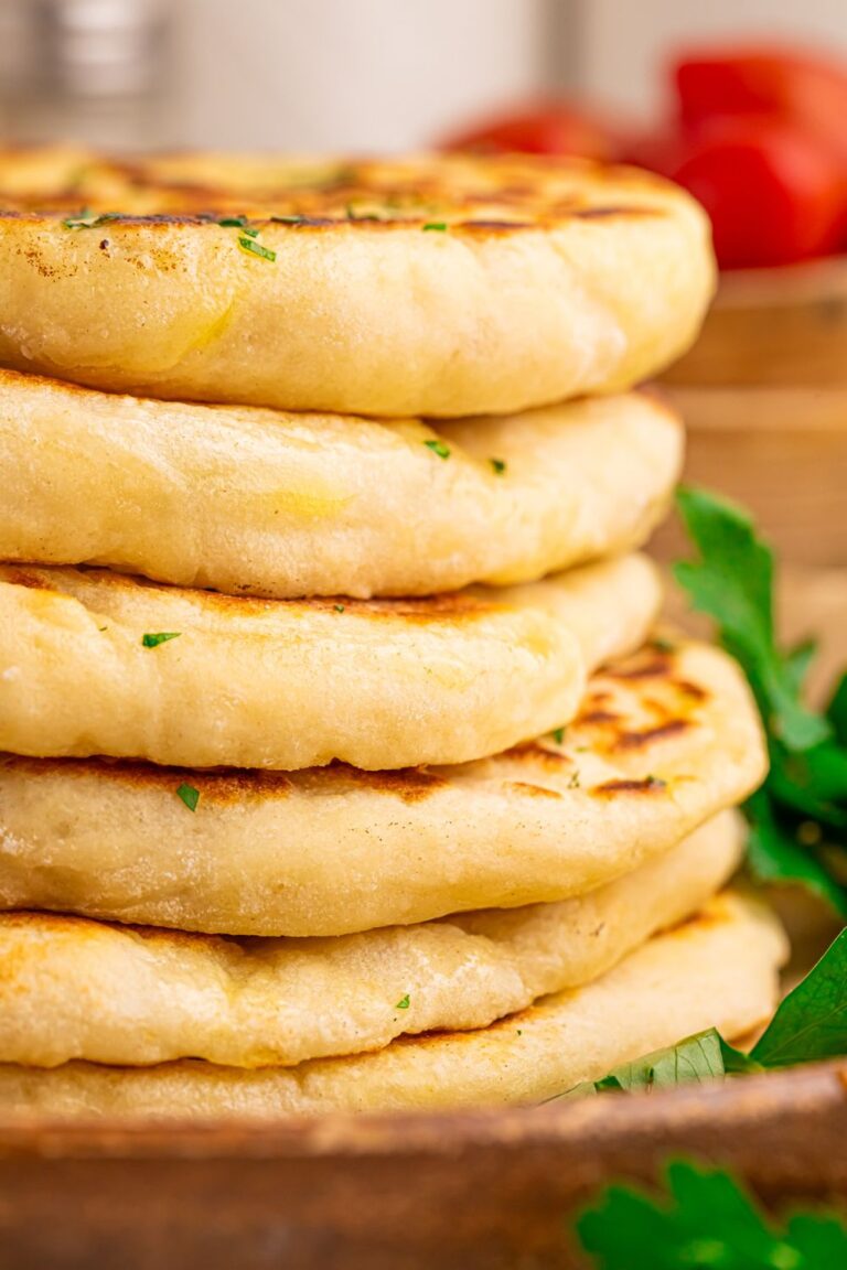 3 Ingredient Flatbread (soft, chewy, and incredibly easy) - My ...