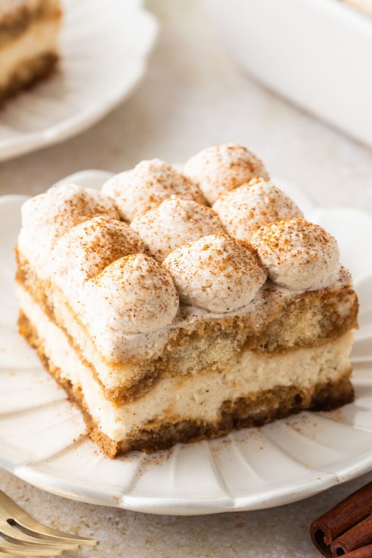 Eggnog Tiramisu (Easy No-Bake Christmas Dessert) - My Incredible Recipes